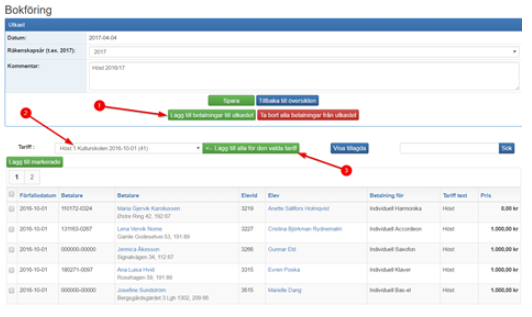 Bokföring/fakturering – SpeedAdmin guides